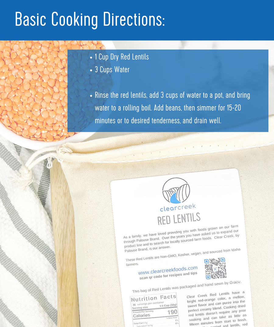 Bulk Bucket Lentil Variety Bundle | 100 LBS | Pacific Northwest Grown ...