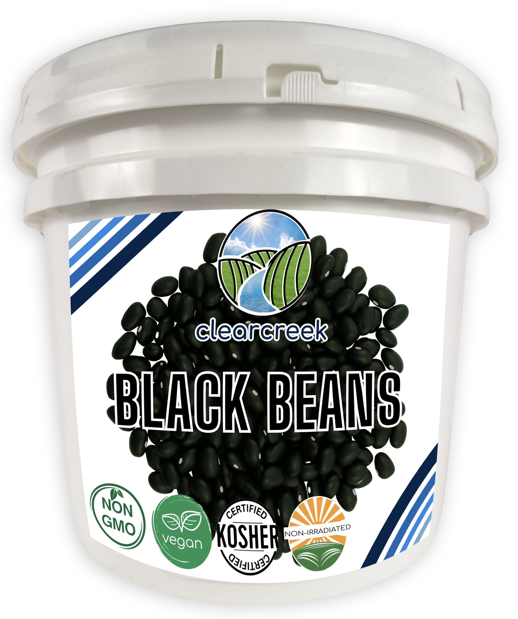 Black Beans | 25 LB Bucket | Long Term Food Storage – Palouse Brand