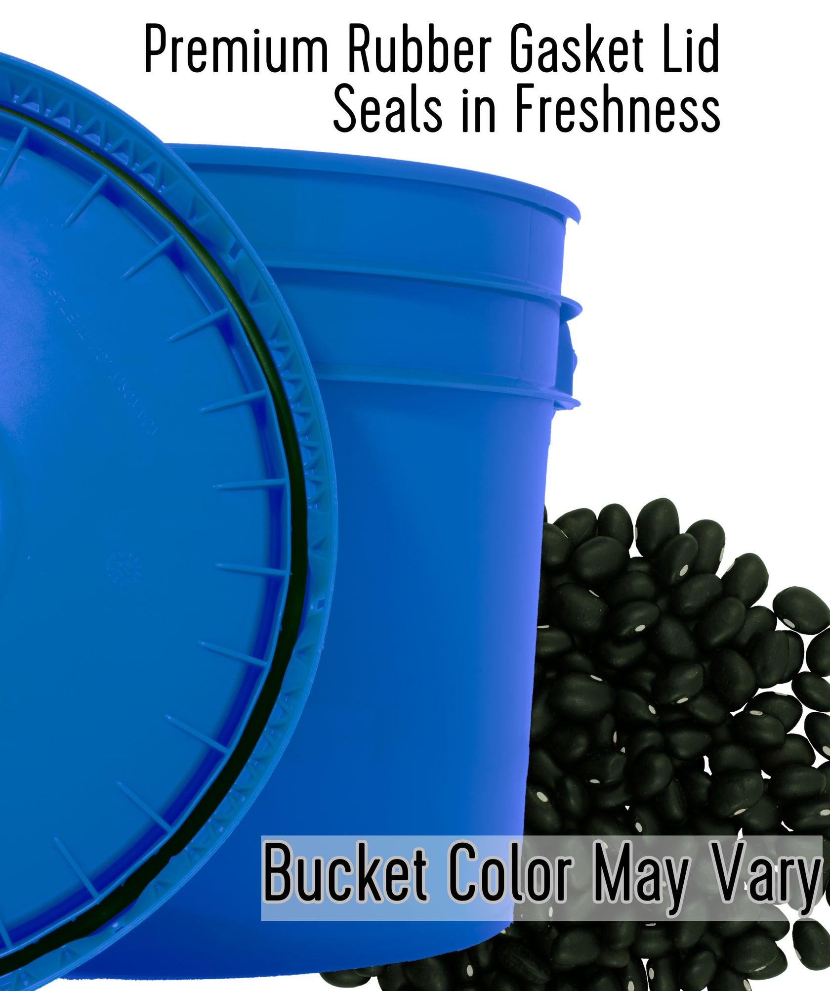 Black Beans | 25 LB Bucket | Long Term Food Storage – Palouse Brand